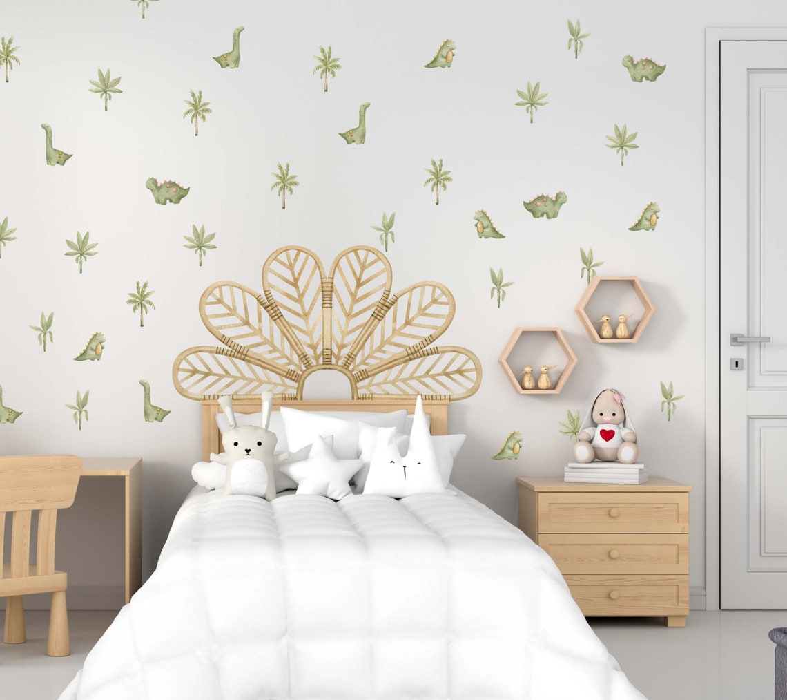 Headboard Wall Decal Bed Arch Sticker Boho LF041 | Etsy