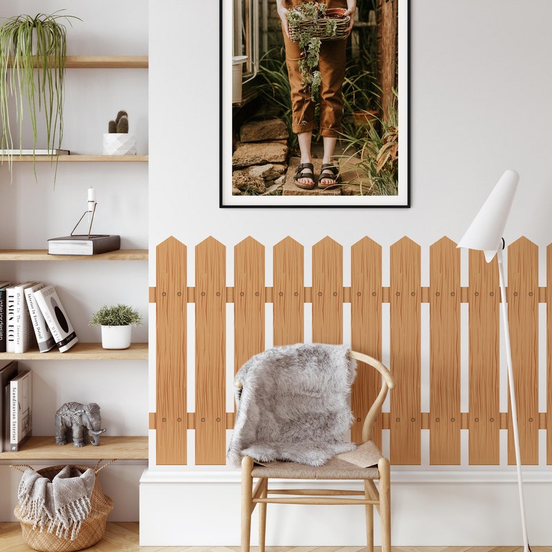 Rustic Wall Decal - Etsy