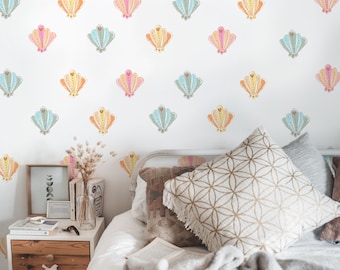 Shell Wall Decals | Etsy