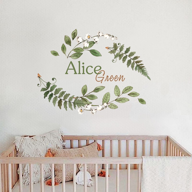 Name Wall Decal - Etsy