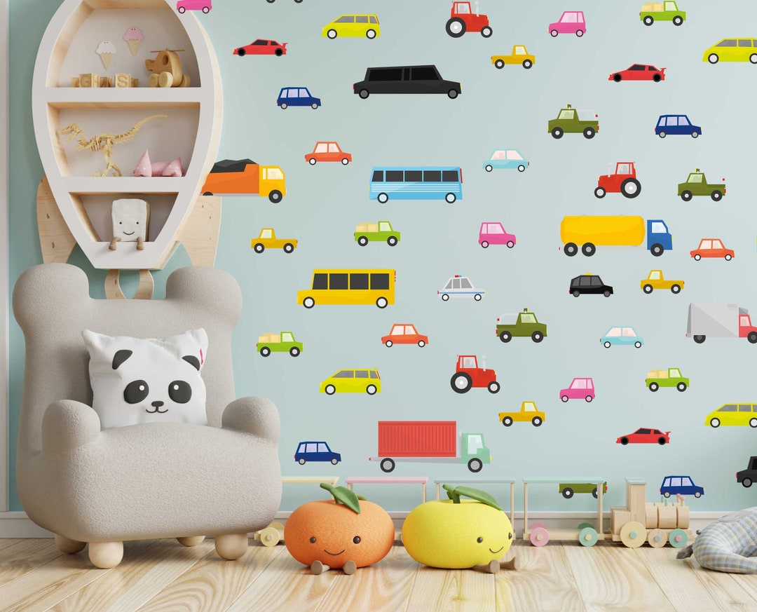 Cars Wall Decals Trucks Stickers, KL0012 - Etsy