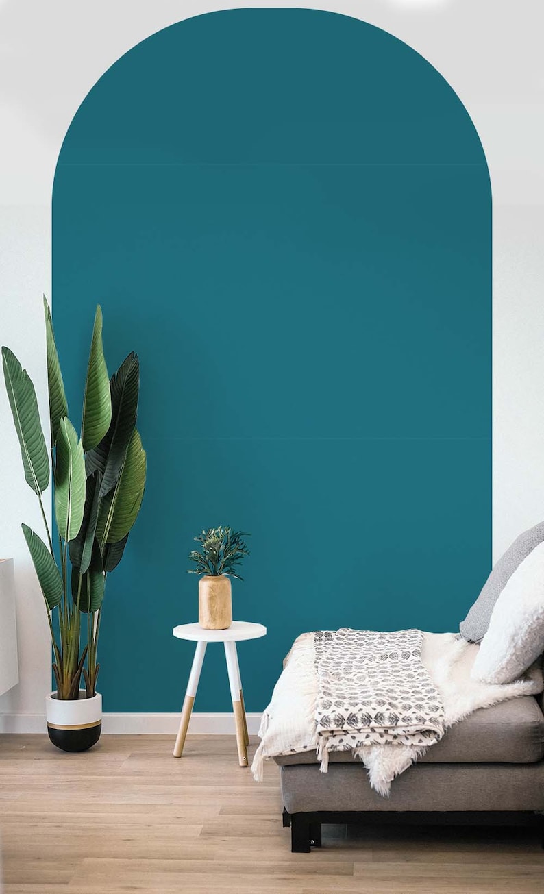 Arch Wall Decal Colour Block Sticker Large Sale - Etsy