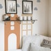 Big House Wall Decal, Large Home Headboard, Color Block City Stickers ...