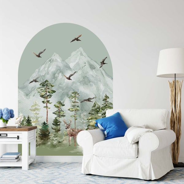 Forest Wall Decals - Etsy