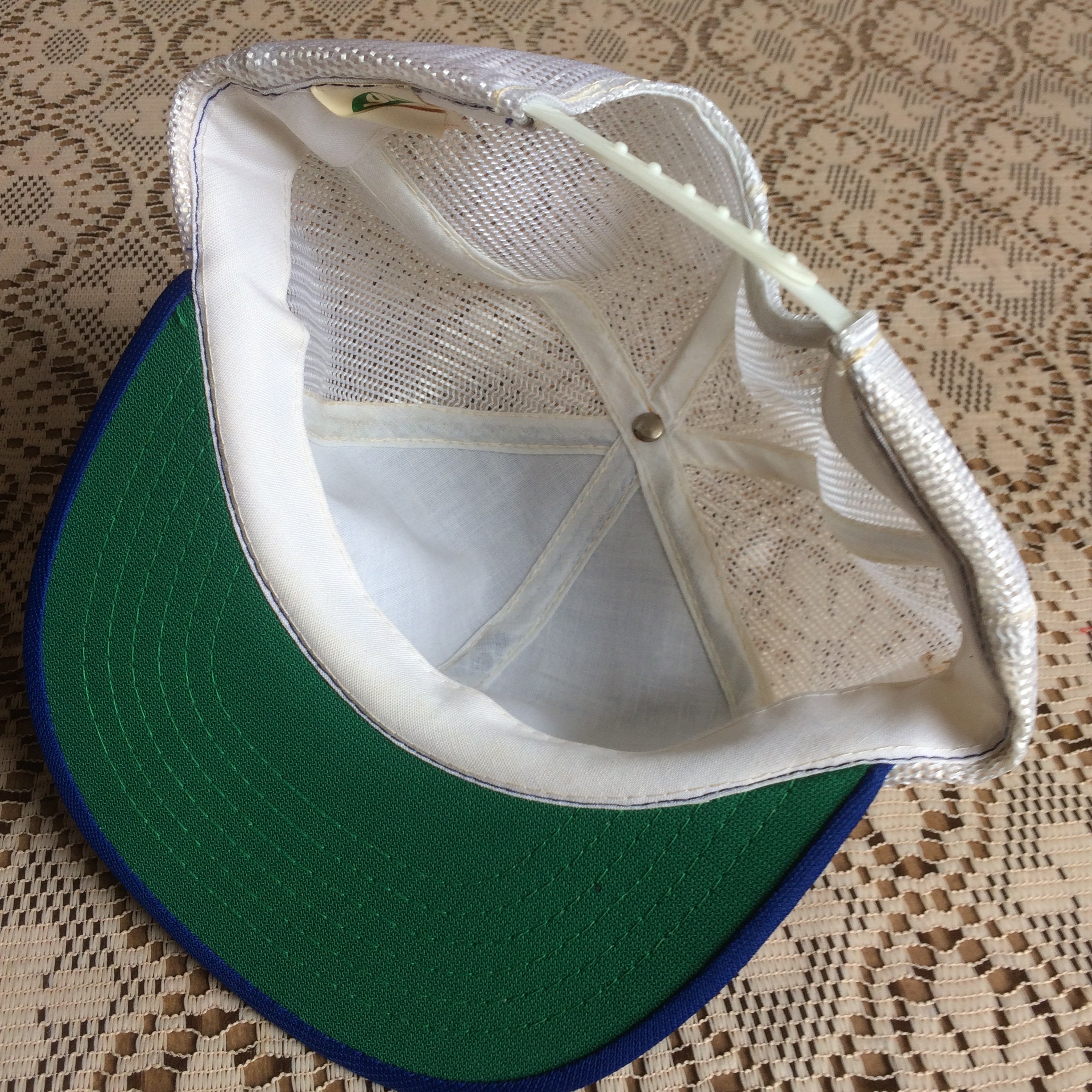Vintage Hewlett-packard 6 Panel Poly/mesh Trucker Hat Size Medium to ...