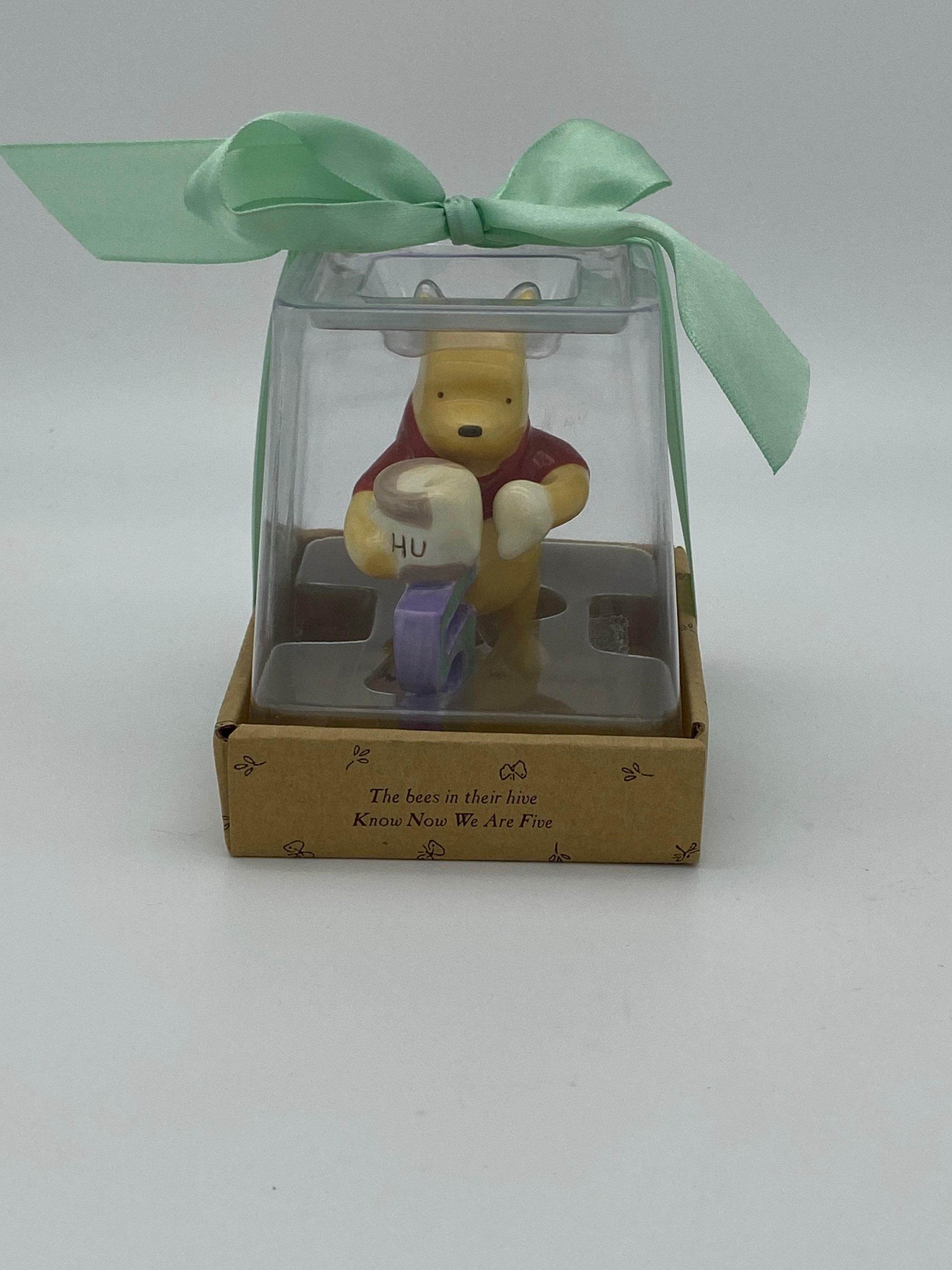 Disney Winnie the Pooh Bear Figurine Childs Birthday Keepsake - Etsy