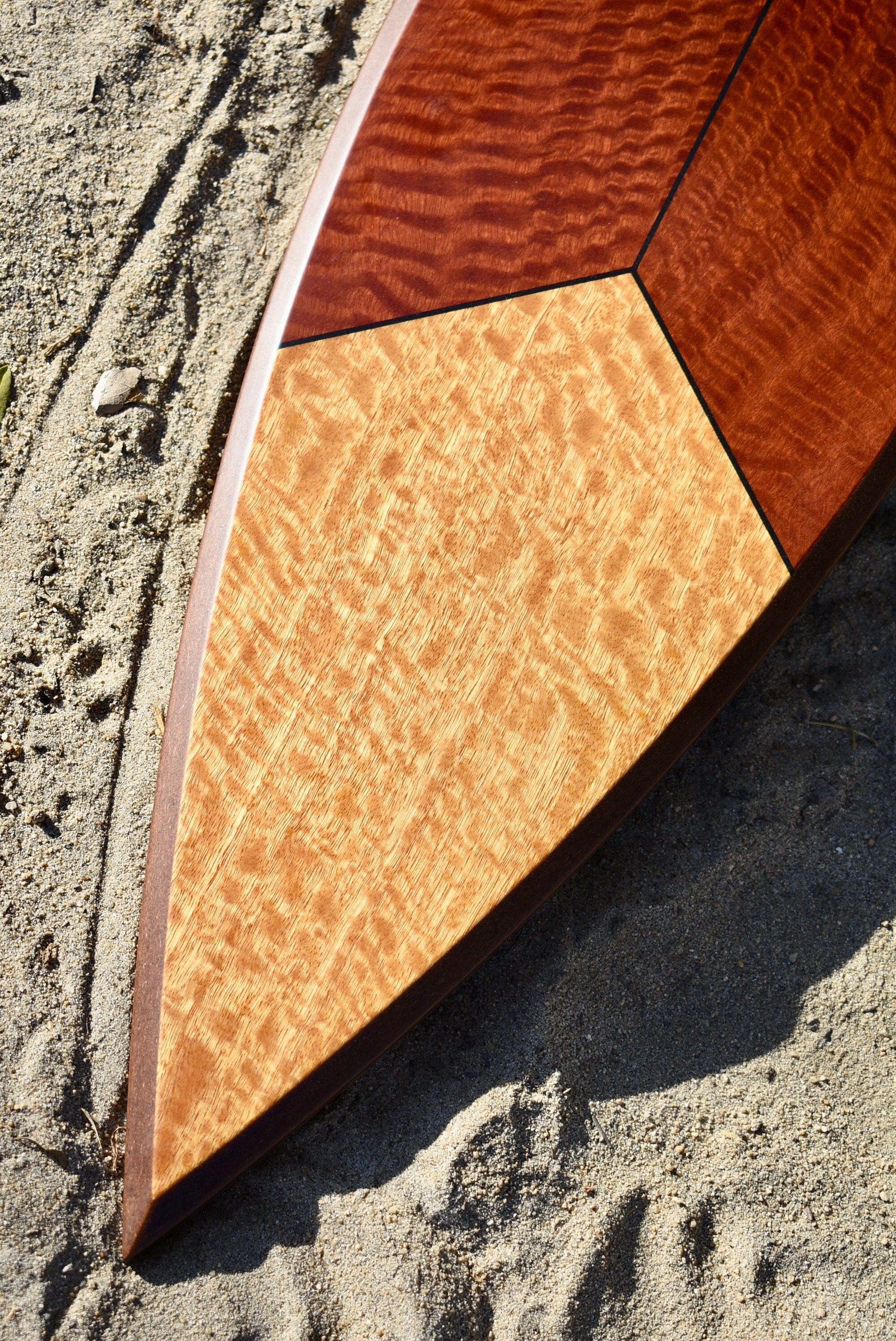 Wood Surfboard Wall Decor - Decorative Surfboard - Beach House Decor ...