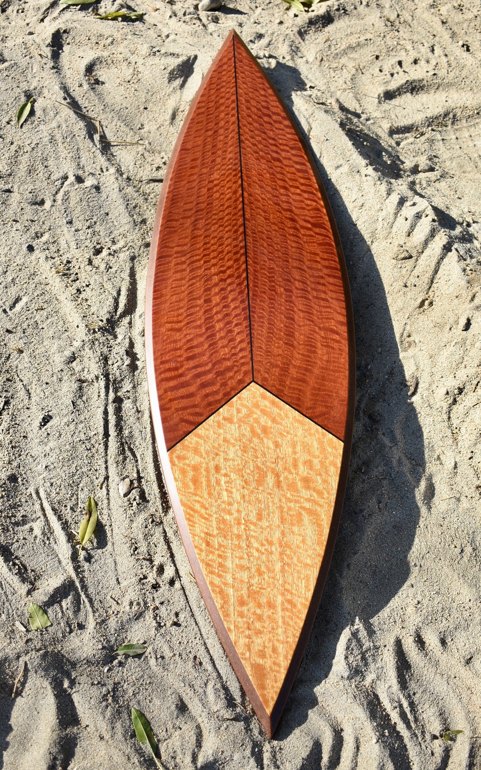 Wood Surfboard Wall Decor - Decorative Surfboard - Beach House Decor ...