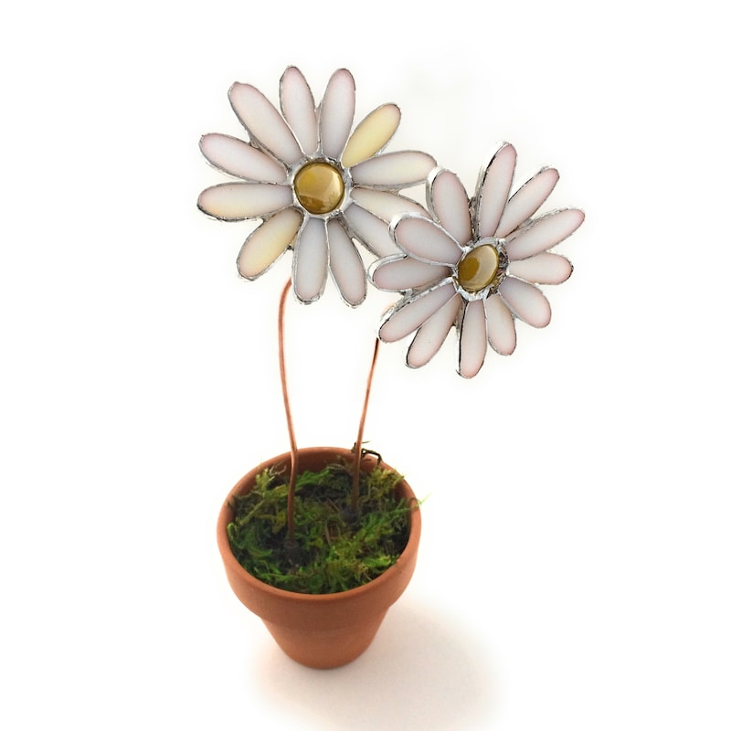 Stained Glass Daisy - Etsy