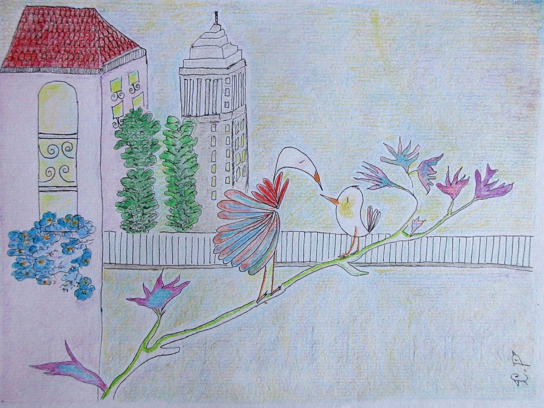Sweetest Mother - Ink and Colored Pencil Drawing on Quality Paper With ...
