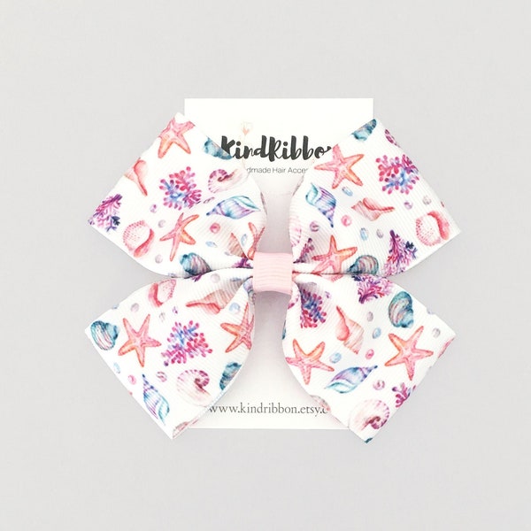 Summer Hair Bow - Etsy