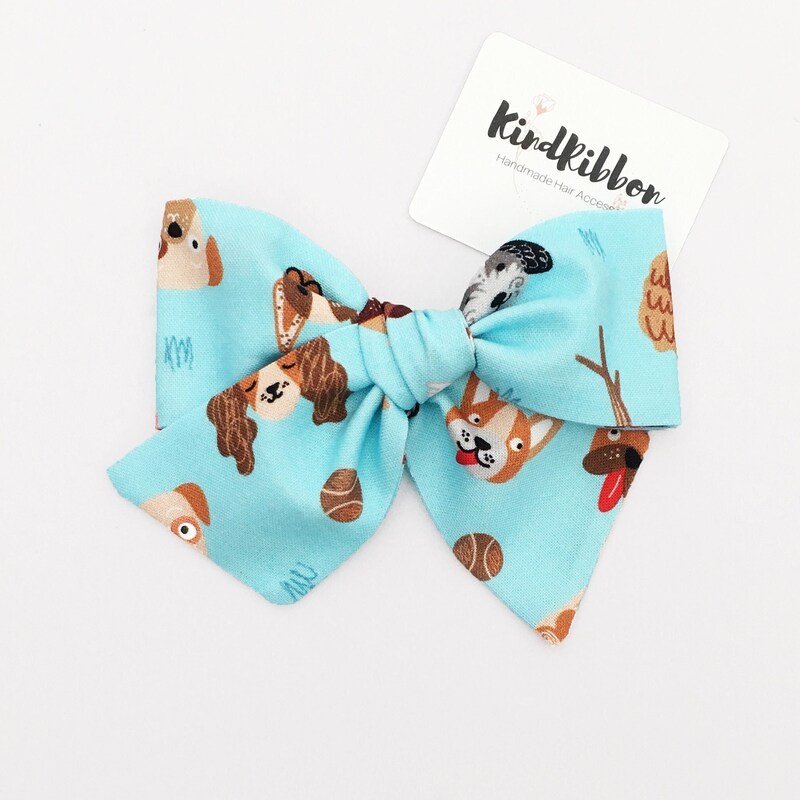 Puppy Hair Bows - Etsy