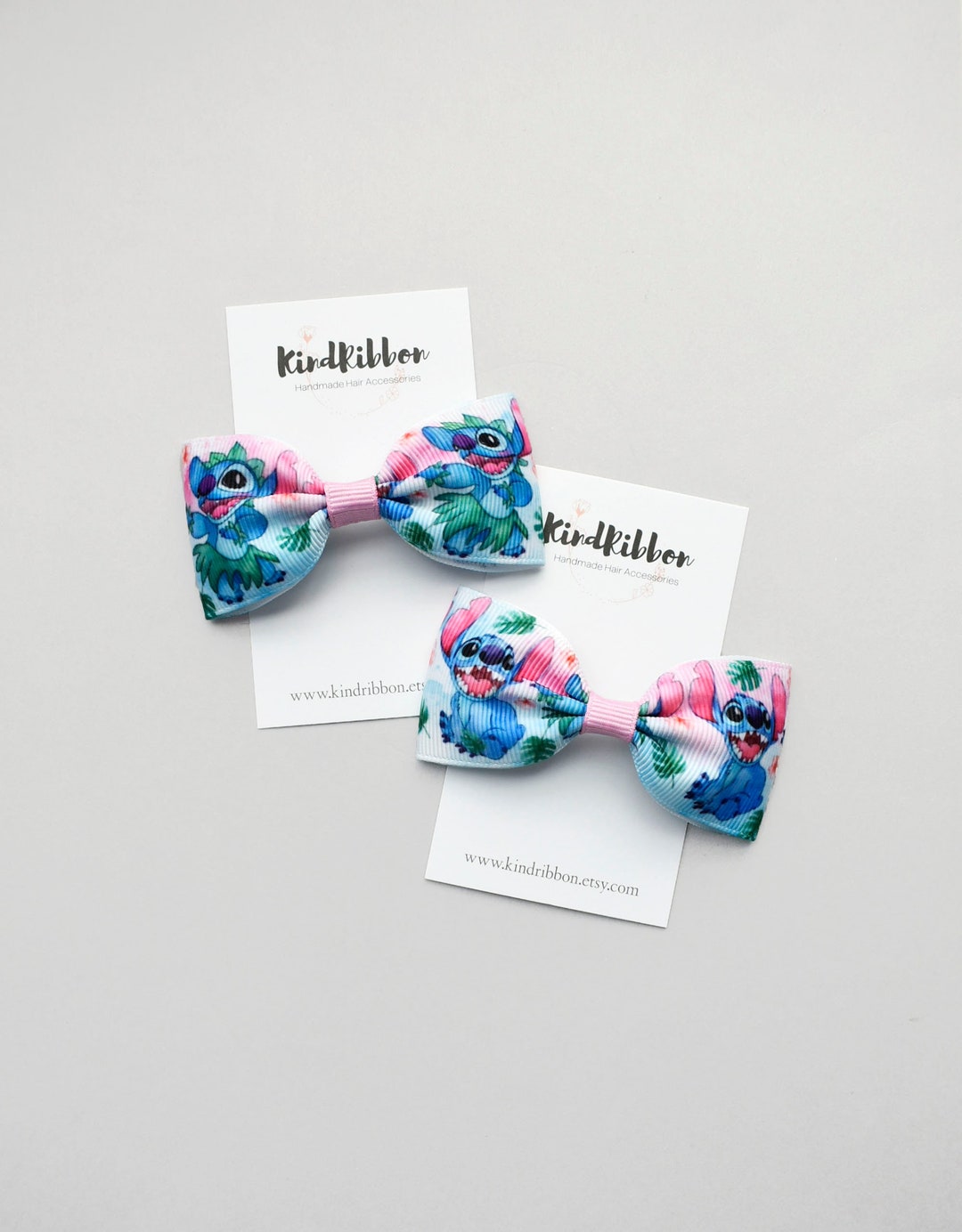 Stitch Bow - 3inch - Etsy