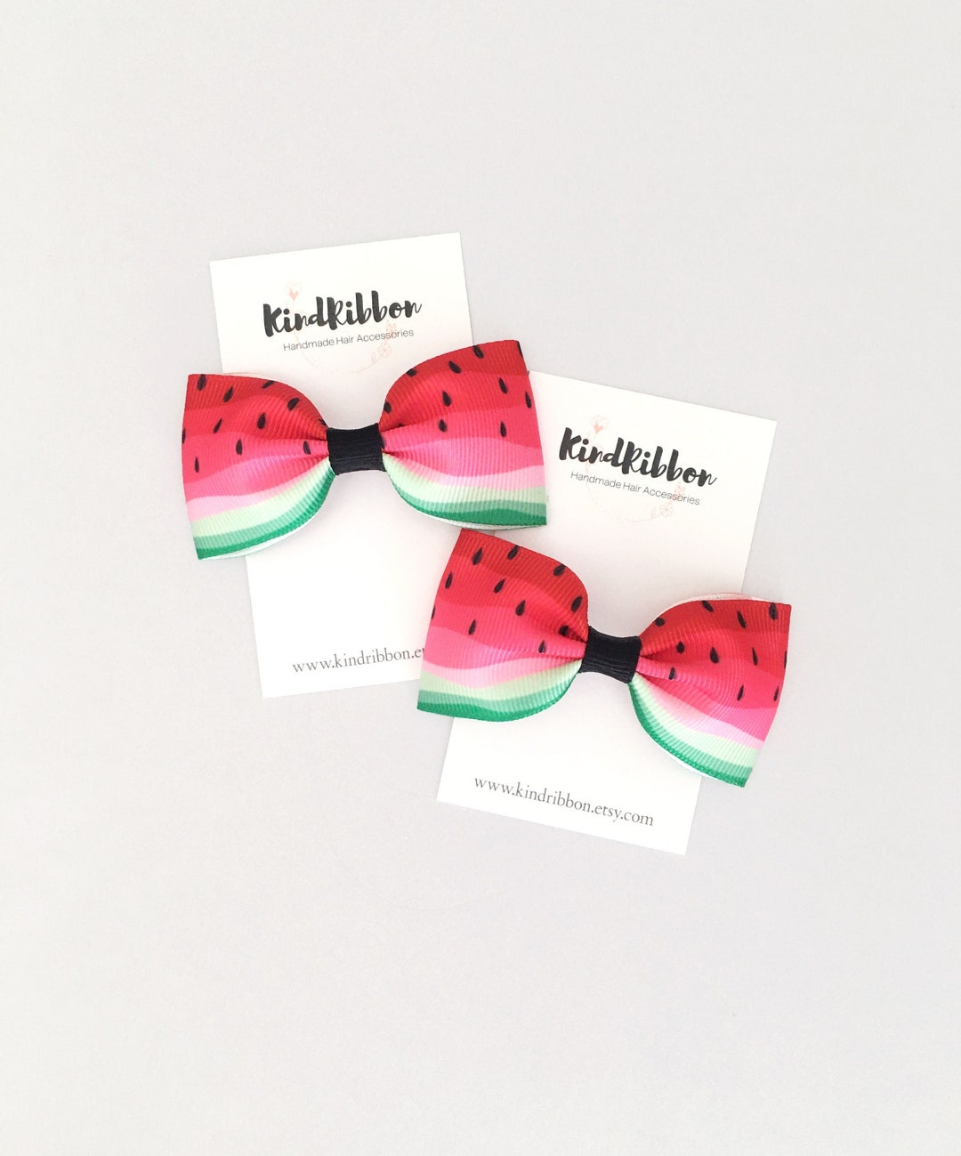 Watermelon Hair Bow, Baby Watermelon Headband, Watermelon Hair Clip ...