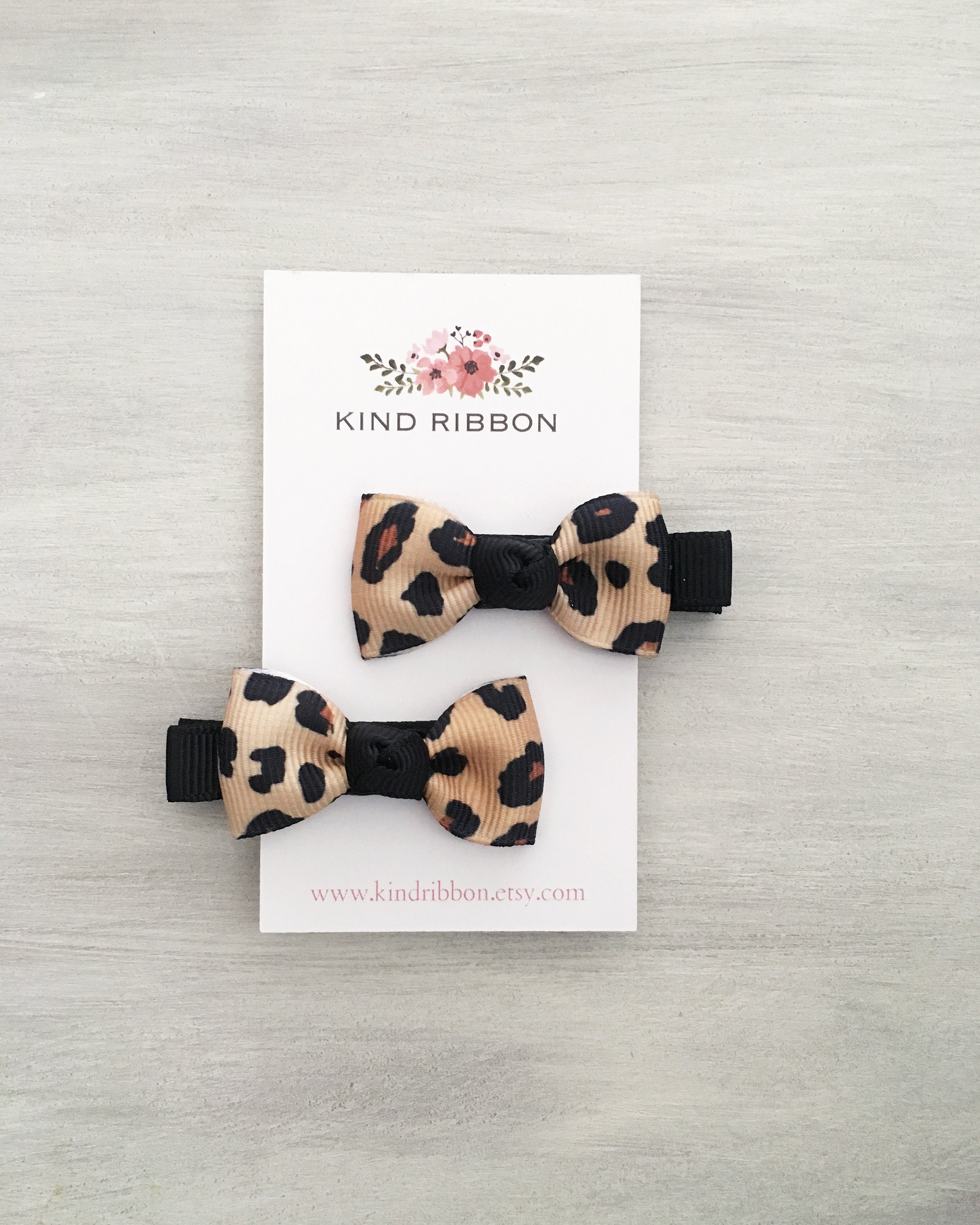Mini Leopard Hair Clips Baby Leopard Hair Clips Leopard - Etsy