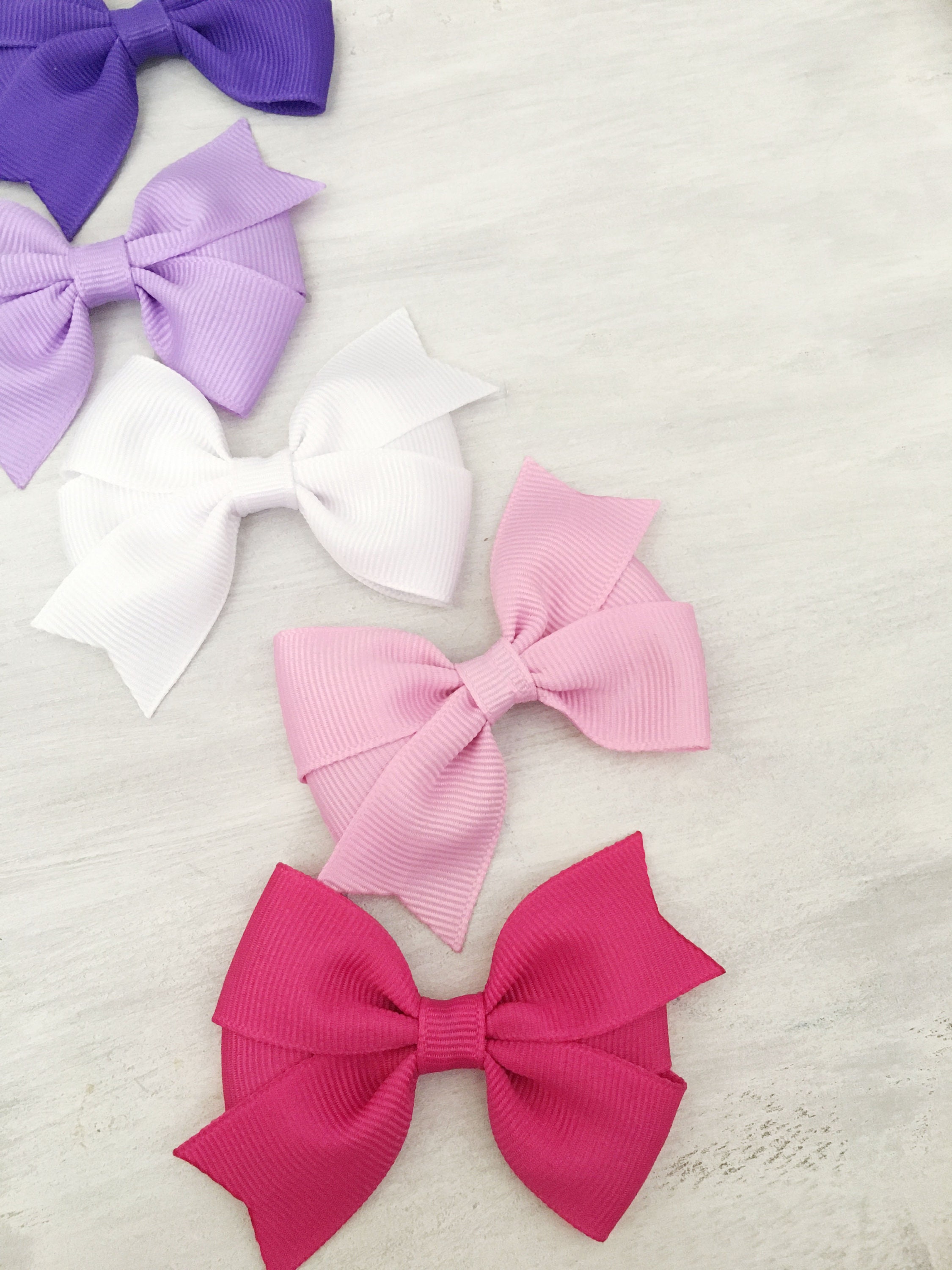 29 Colors to Choose From Solid Color Hair Bows Spring Color - Etsy