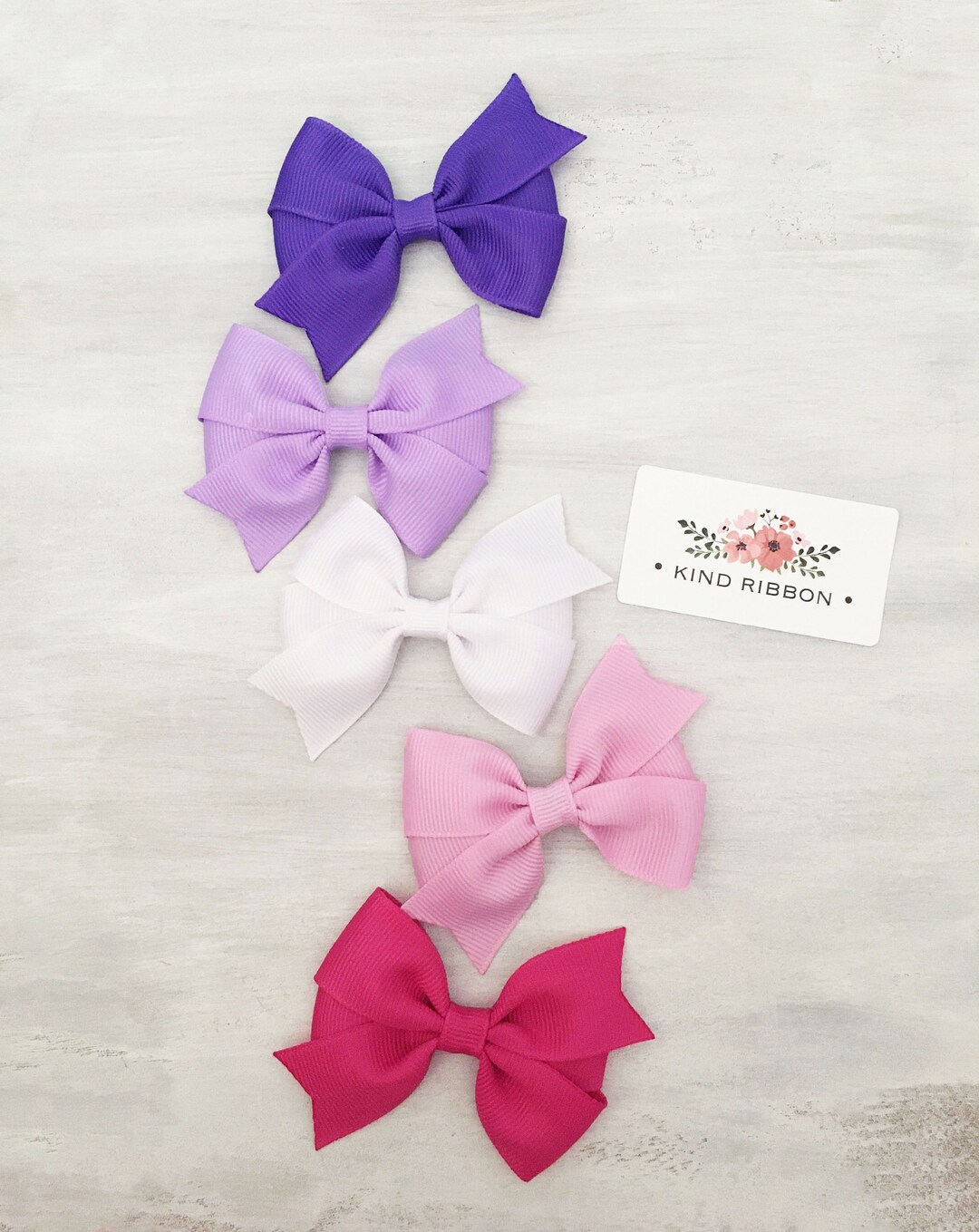 Solid Color Hair Bow - 29 Colors - Etsy