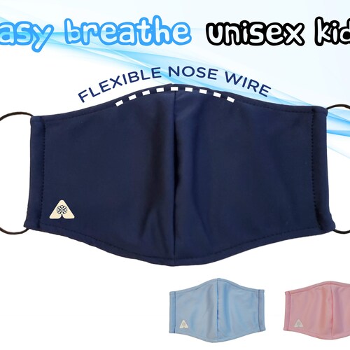 Cool Easy Breathe Face Mask 2 Layer With Nose Wire and Filter - Etsy