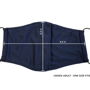 Cool Easy Breathe Face Mask, 2 Layer With Nose Wire and Filter Pocket ...