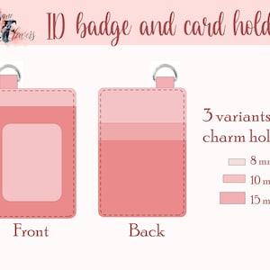 Minimalist Id Holder Pattern, Slim Purse Template, Business Card Pouch ...