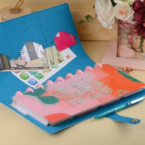 DIY Minimalist Happy Planner Cover for Skinny Classic, Leather Journal ...