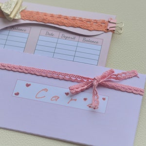 Cute Cash Envelope Template Svg, Budget Envelopes Pattern SVG, Cricut ...