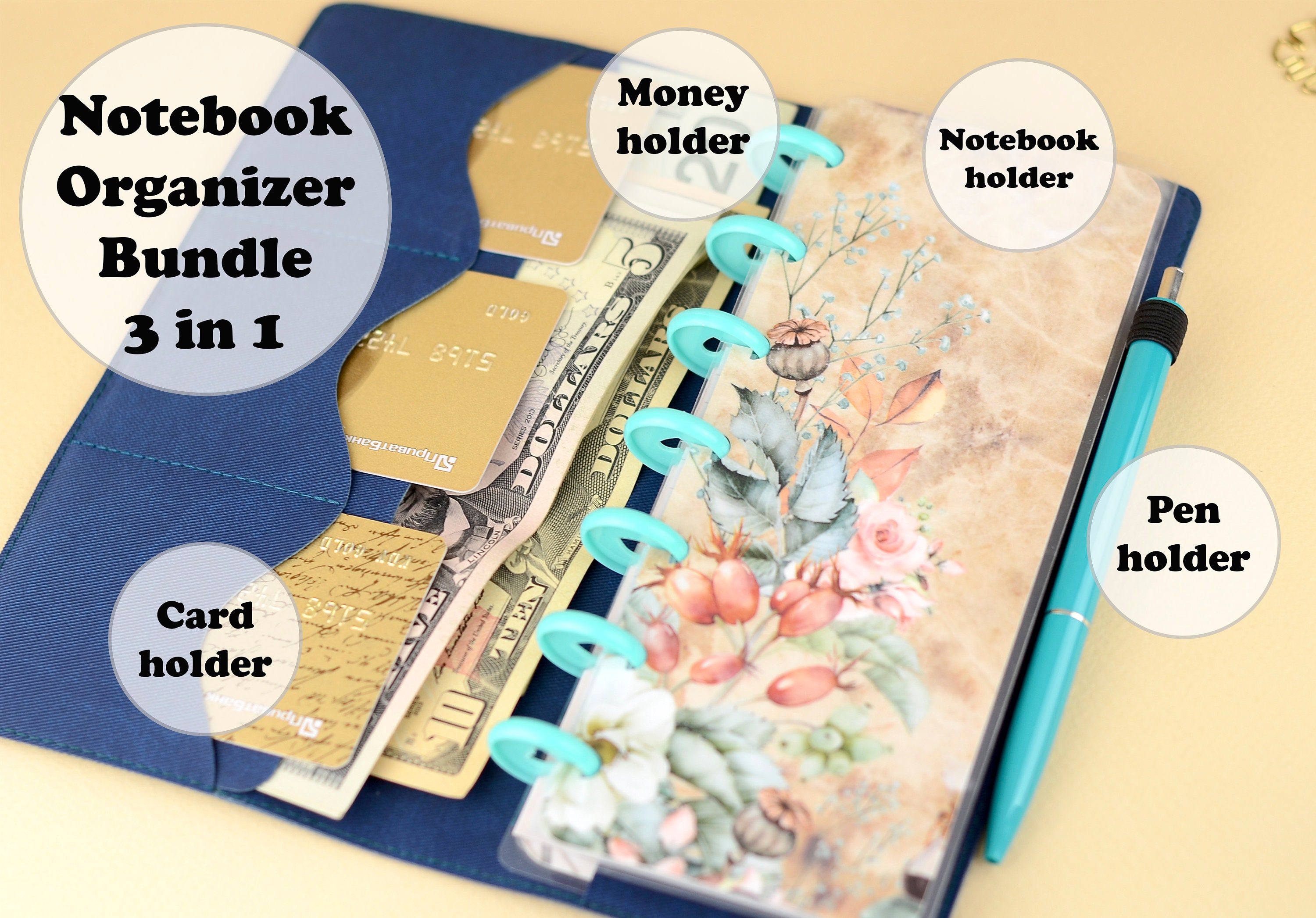 DIY Minimalist Happy Planner Cover for Skinny Mini, Leather Journal ...