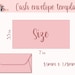 Cute Cash Envelope Template Svg, Budget Envelopes Pattern SVG, Cricut ...