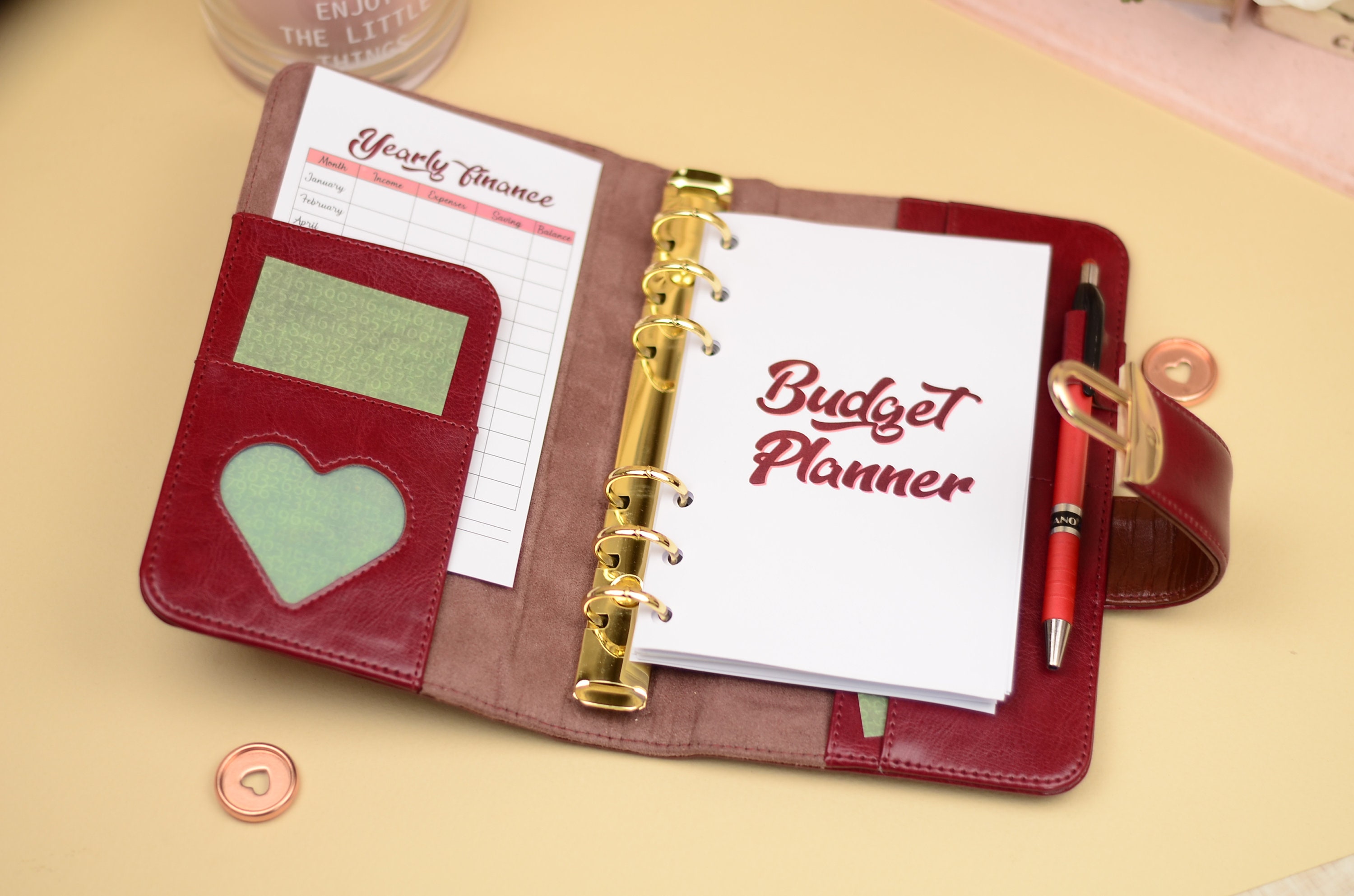 A6 planner cover budget planner monthly budget tracker | Etsy