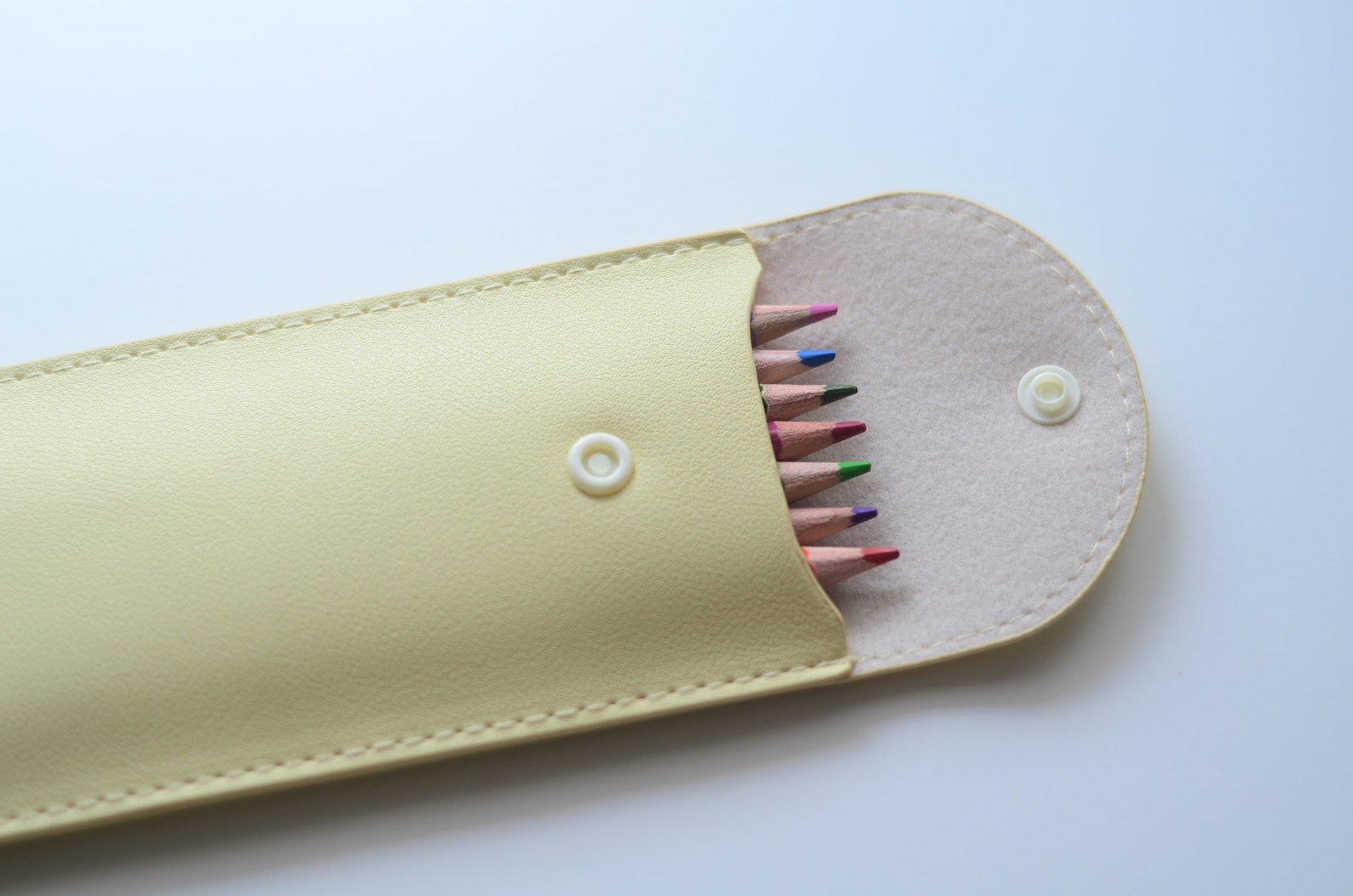 Pencil Pouch SVG Pencil Holder Template Cute Pencil Case - Etsy