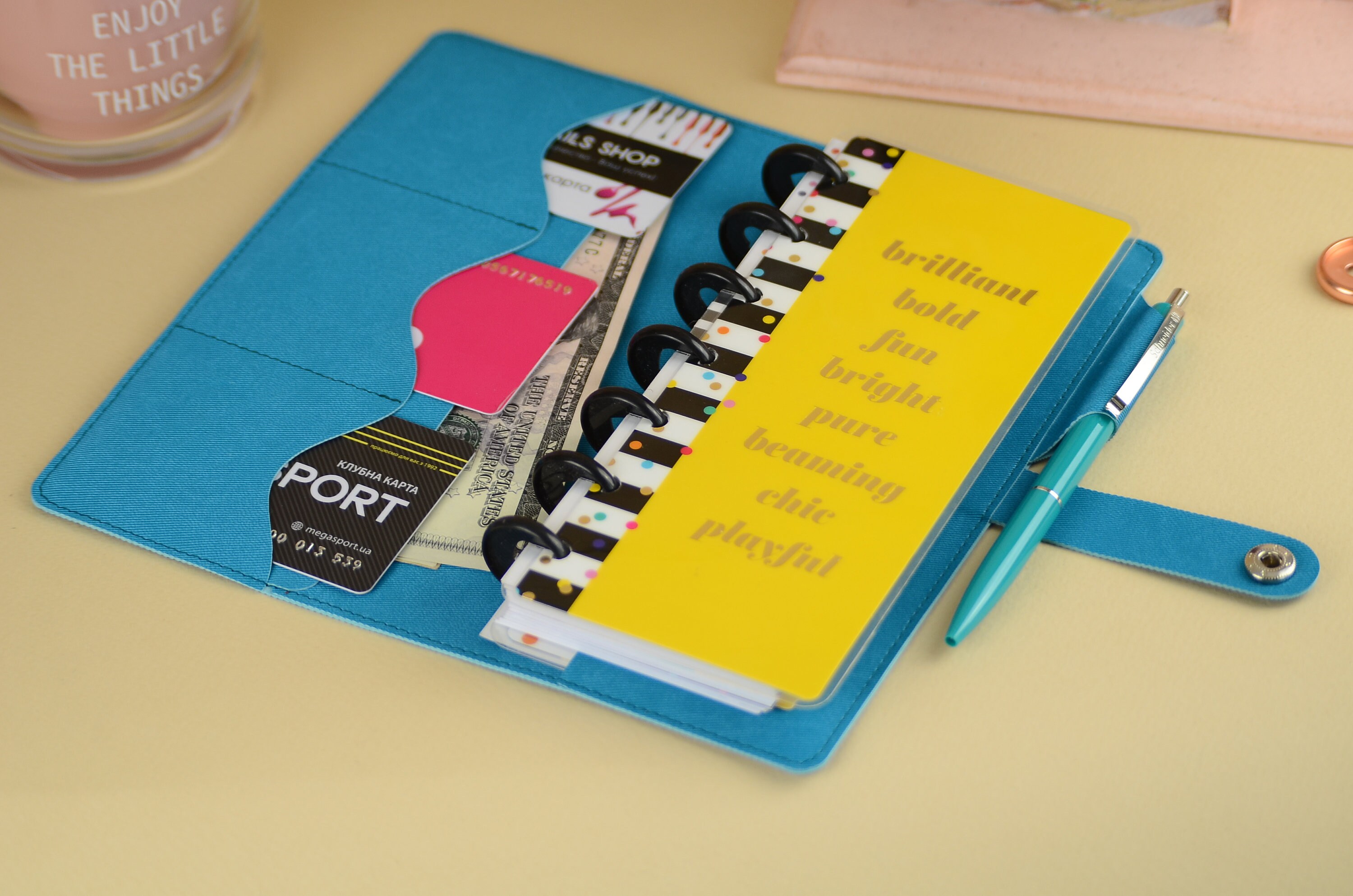 DIY Minimalist Happy Planner Cover for Skinny Mini, Leather Journal ...