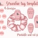 Scrunchie Display Card Template, Scrunchie Hang Tag SVG, Headband ...