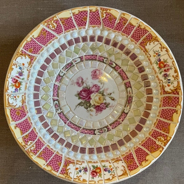 Broken China Mosaic - Etsy