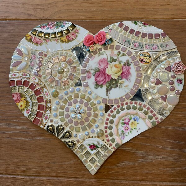 Broken China Mosaic - Etsy