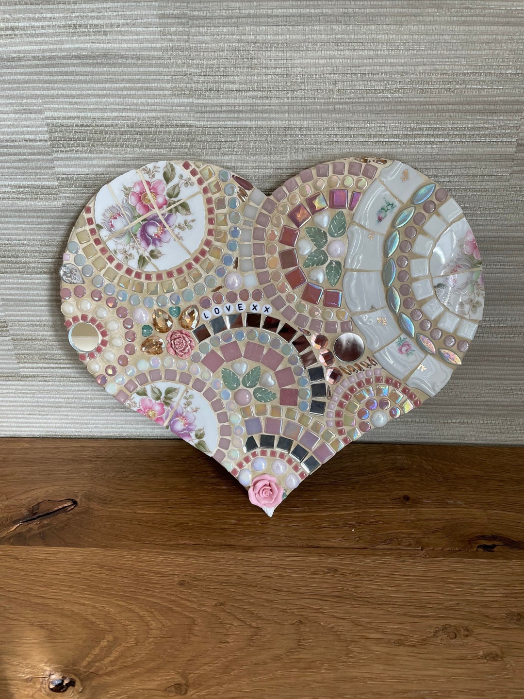 Mosaic Heart - Etsy