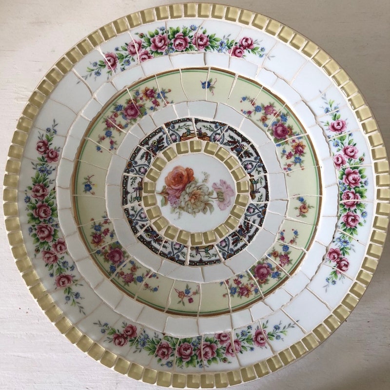 Broken China Tray - Etsy