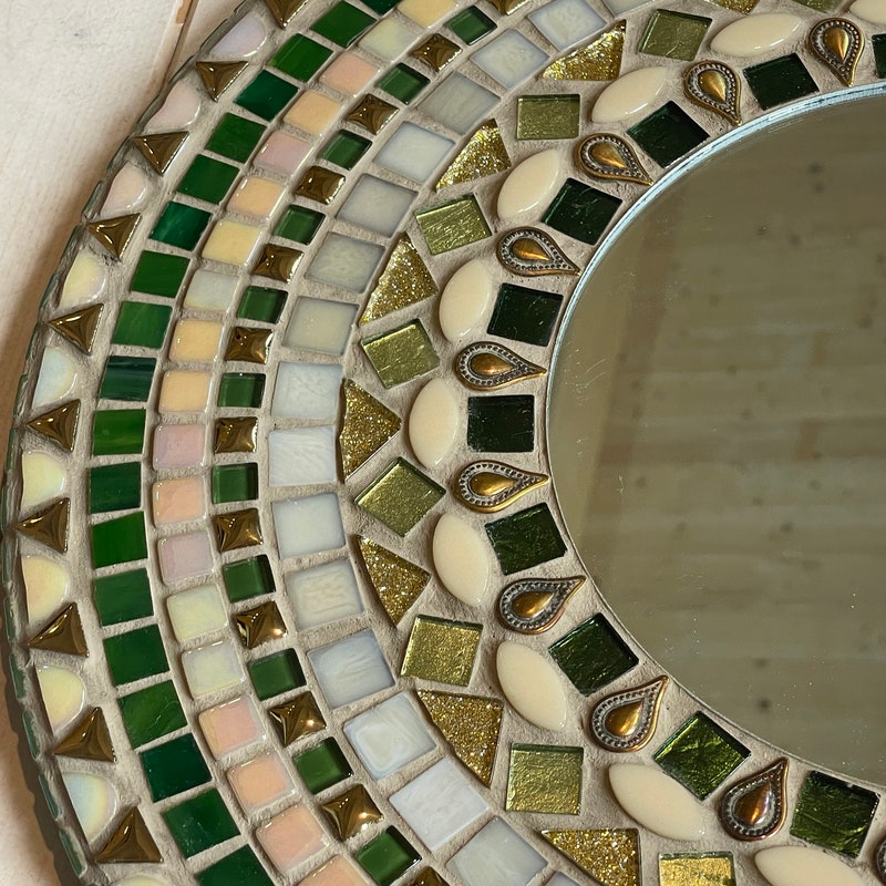 Mosaic Mirror - Etsy