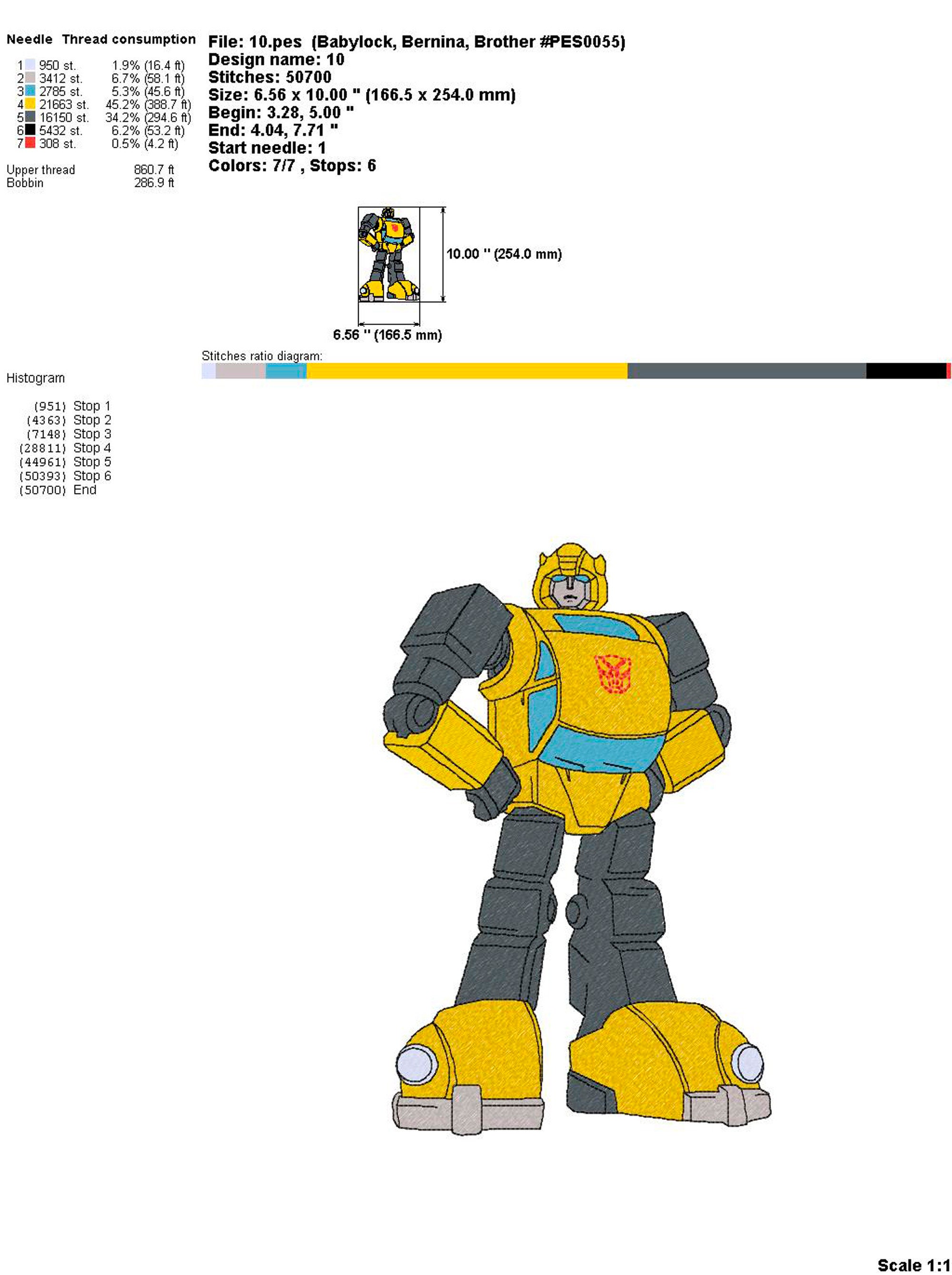 Fighting Robot Machine Embroidery Design. Digital Embroidery - Etsy