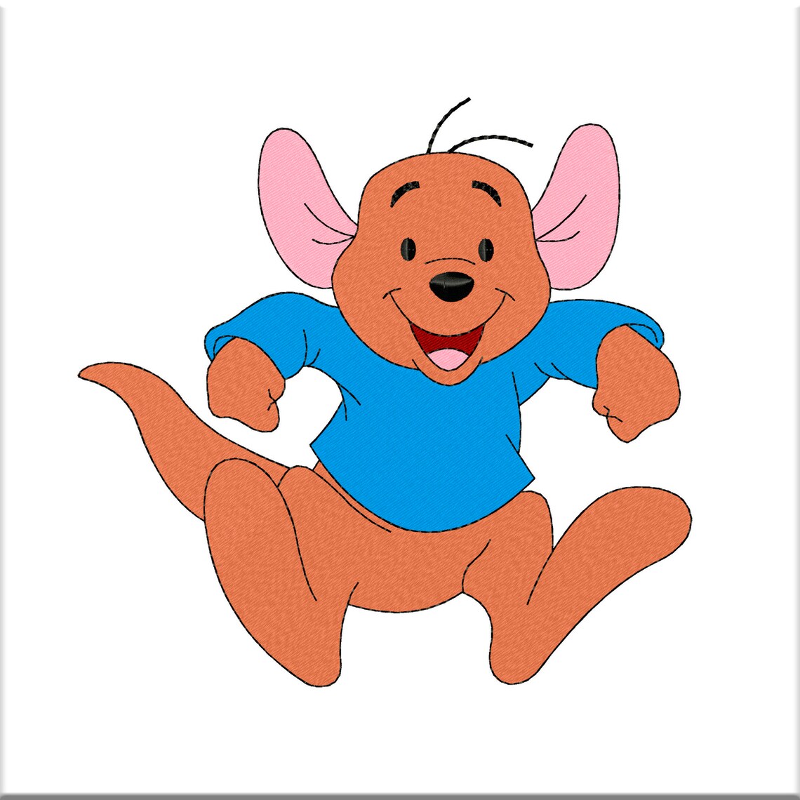 Little Kangaroo Machine Embroidery Design. Digital Files. - Etsy