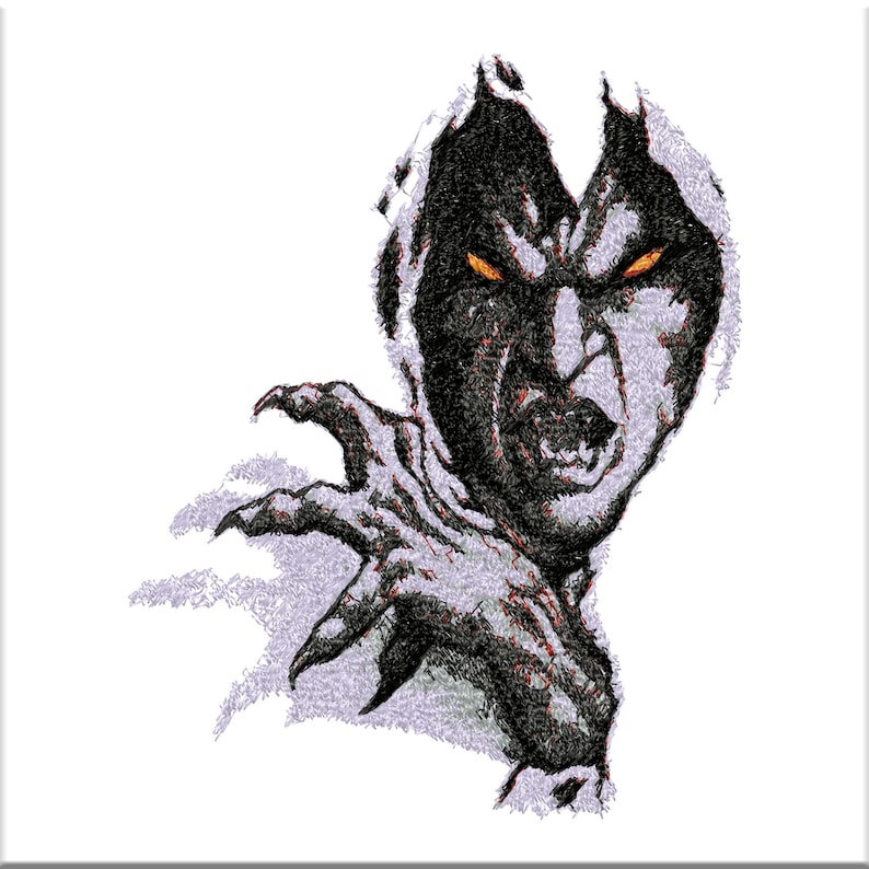 Machine Embroidery Design Vampire. Embroidery Files Digital Jef Pes Vip ...
