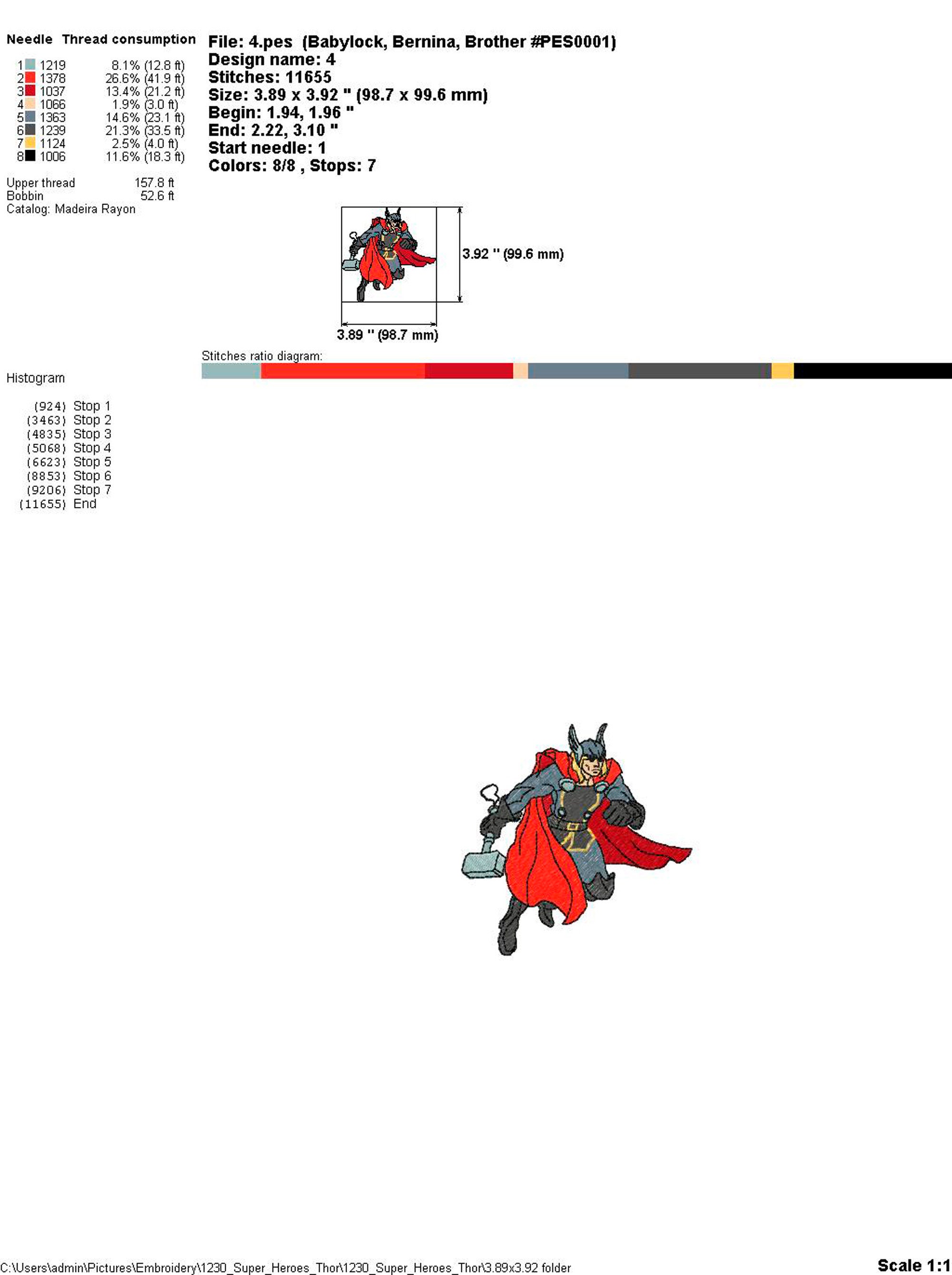 Comics Superhero Machine Embroidery Pattern. Digitized - Etsy