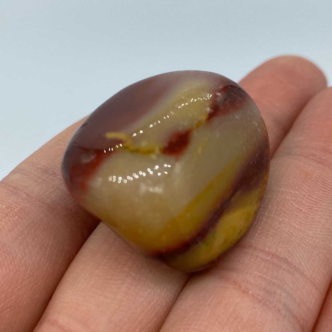 Mookaite Jasper Tumbled Stone Mookaite Tumble Jasper | Etsy