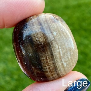 Coffee Calcite, Chocolate Calcite, Coffee Calcite Tumble Stone ...