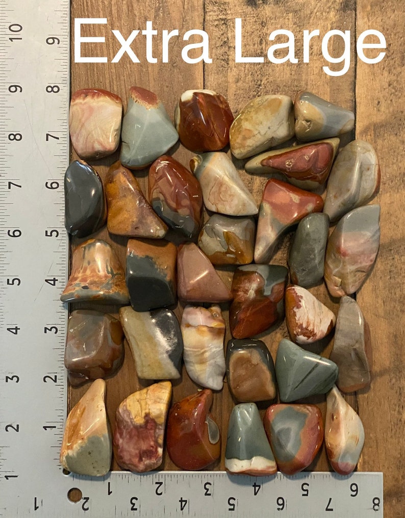 Desert Jasper Tumbled Stones Polychrome Jasper Tumbled - Etsy