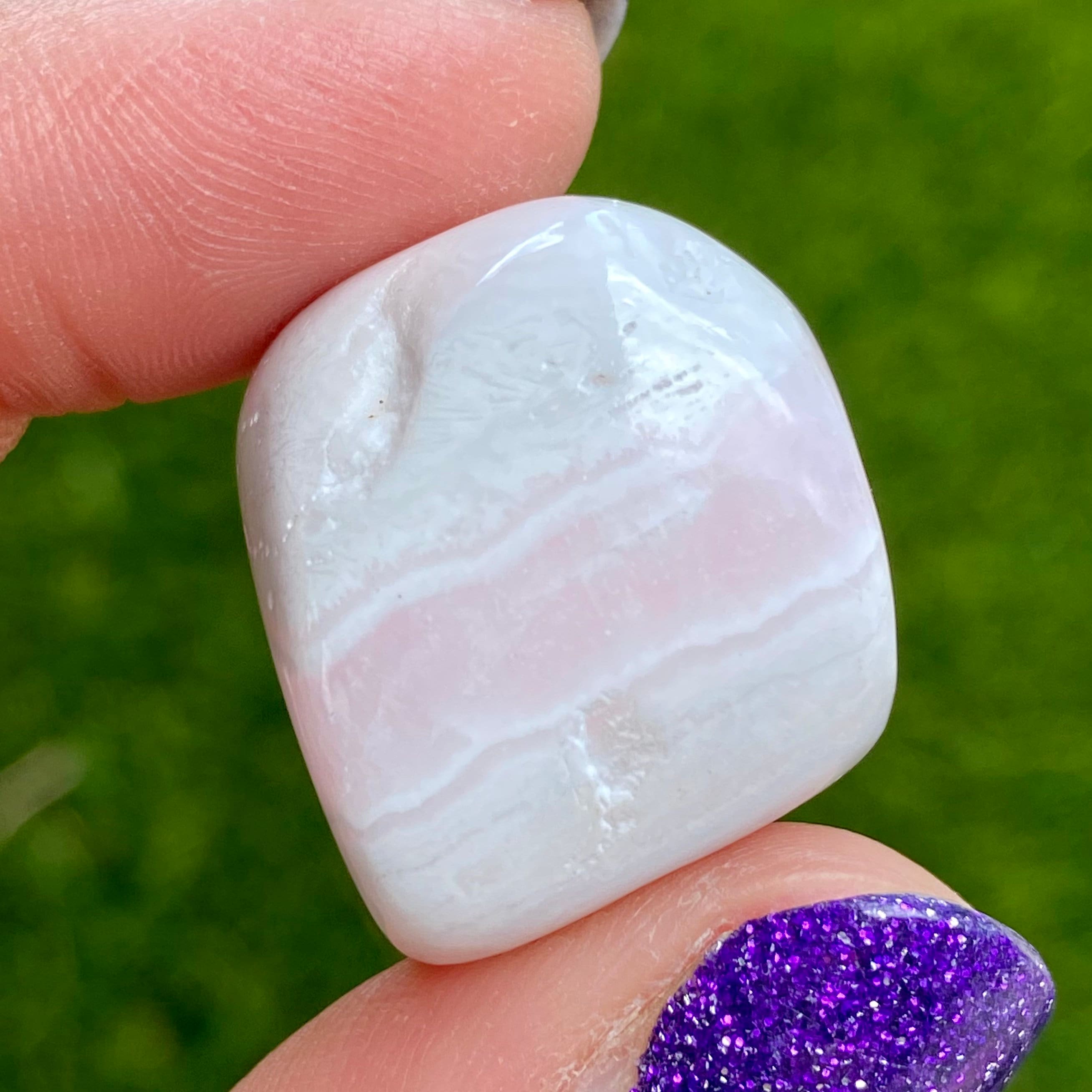 Large Pink Mangano Calcite Tumbled Stones Manganoan Calcite | Etsy