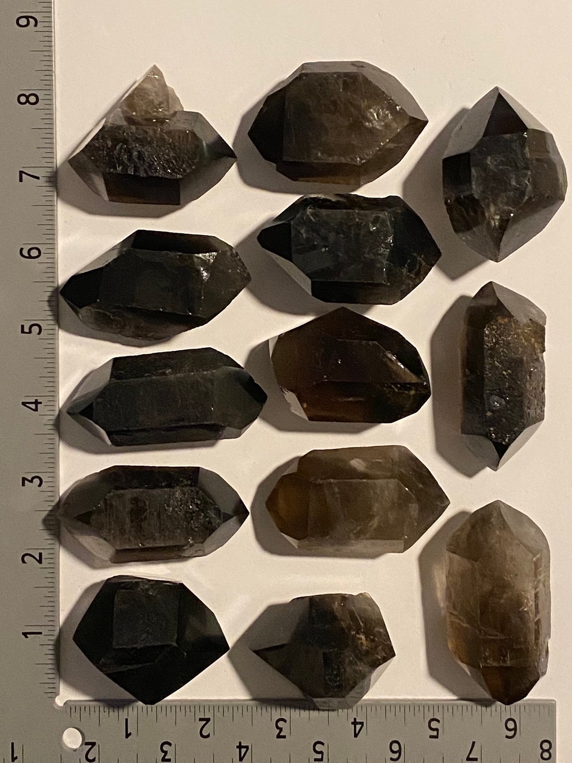 Large Double Terminated Smoky Quartz Smoky Quartz Points | Etsy