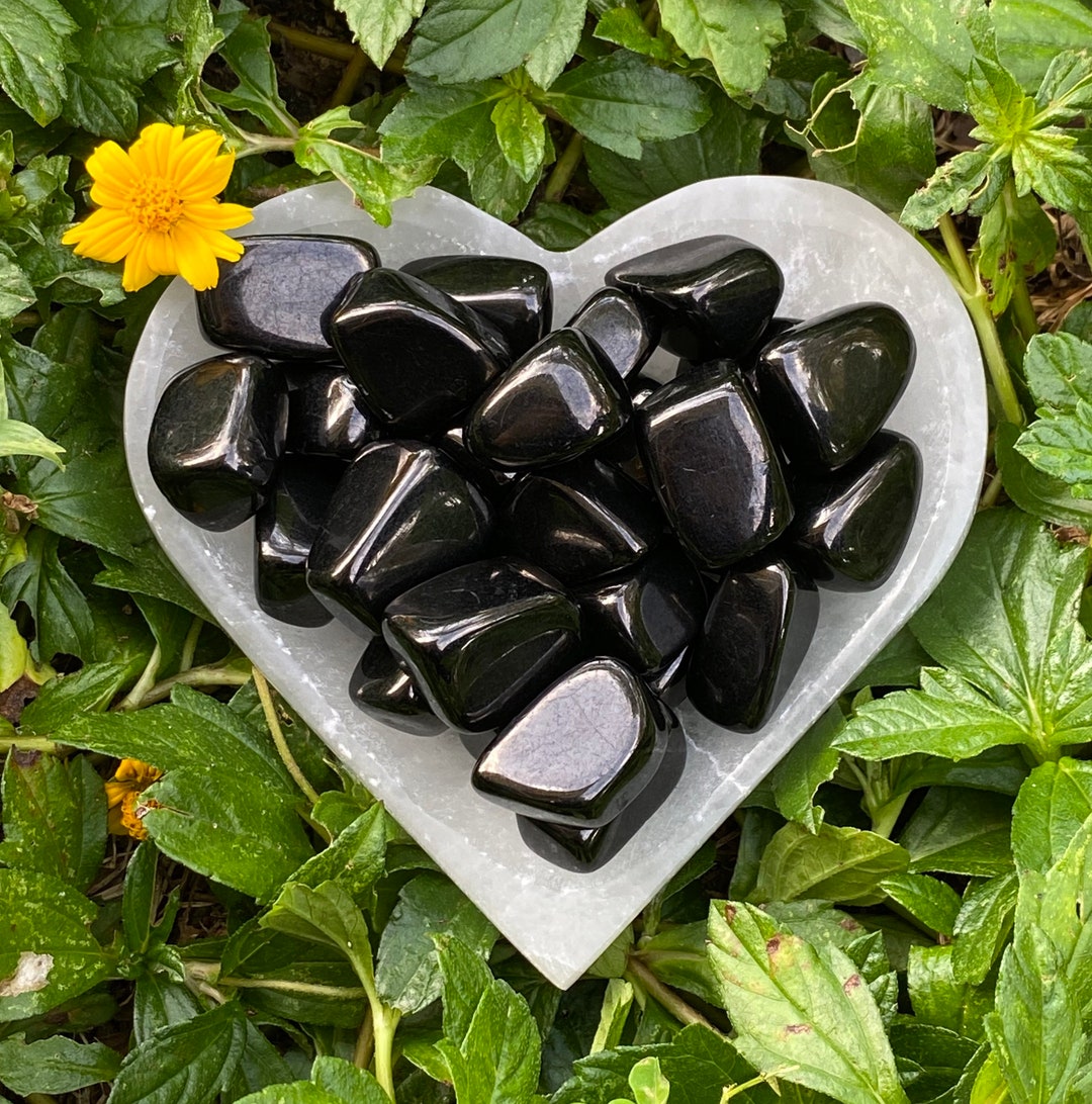 Jet Tumbled Stone, Jet Tumble Stone, Jet, Crystal, Crystal Healing ...
