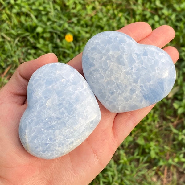 Blue Heart Crystal - Etsy