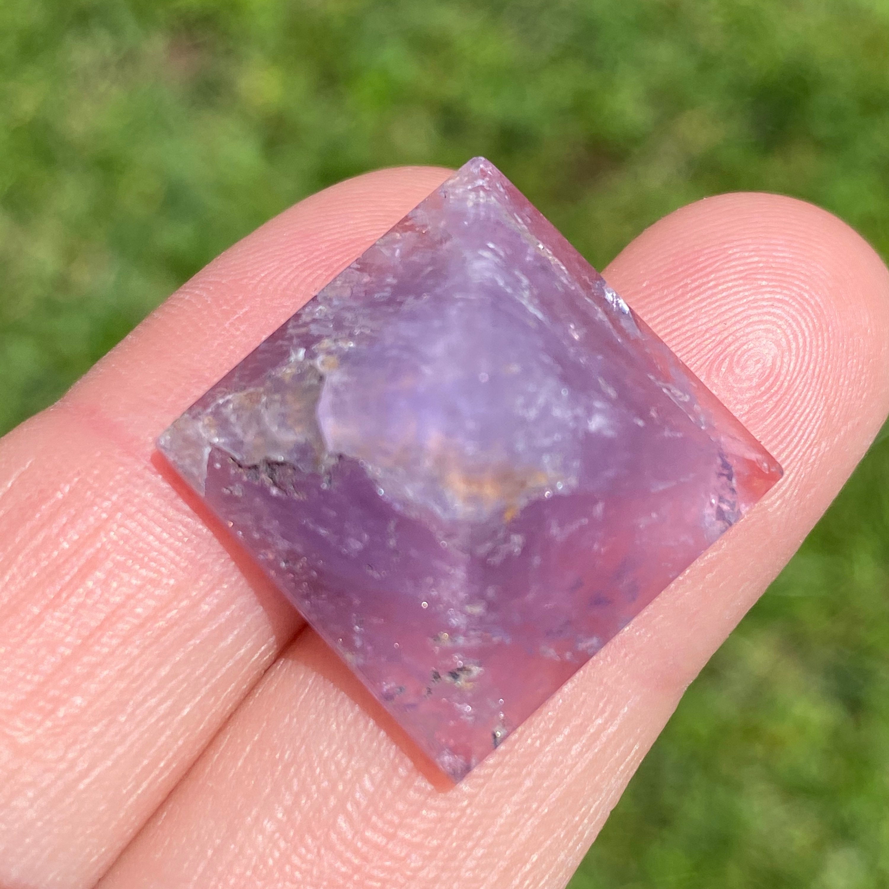 Amethyst Pyramid Amethyst Crystal Pyramid Crystal Pyramid | Etsy