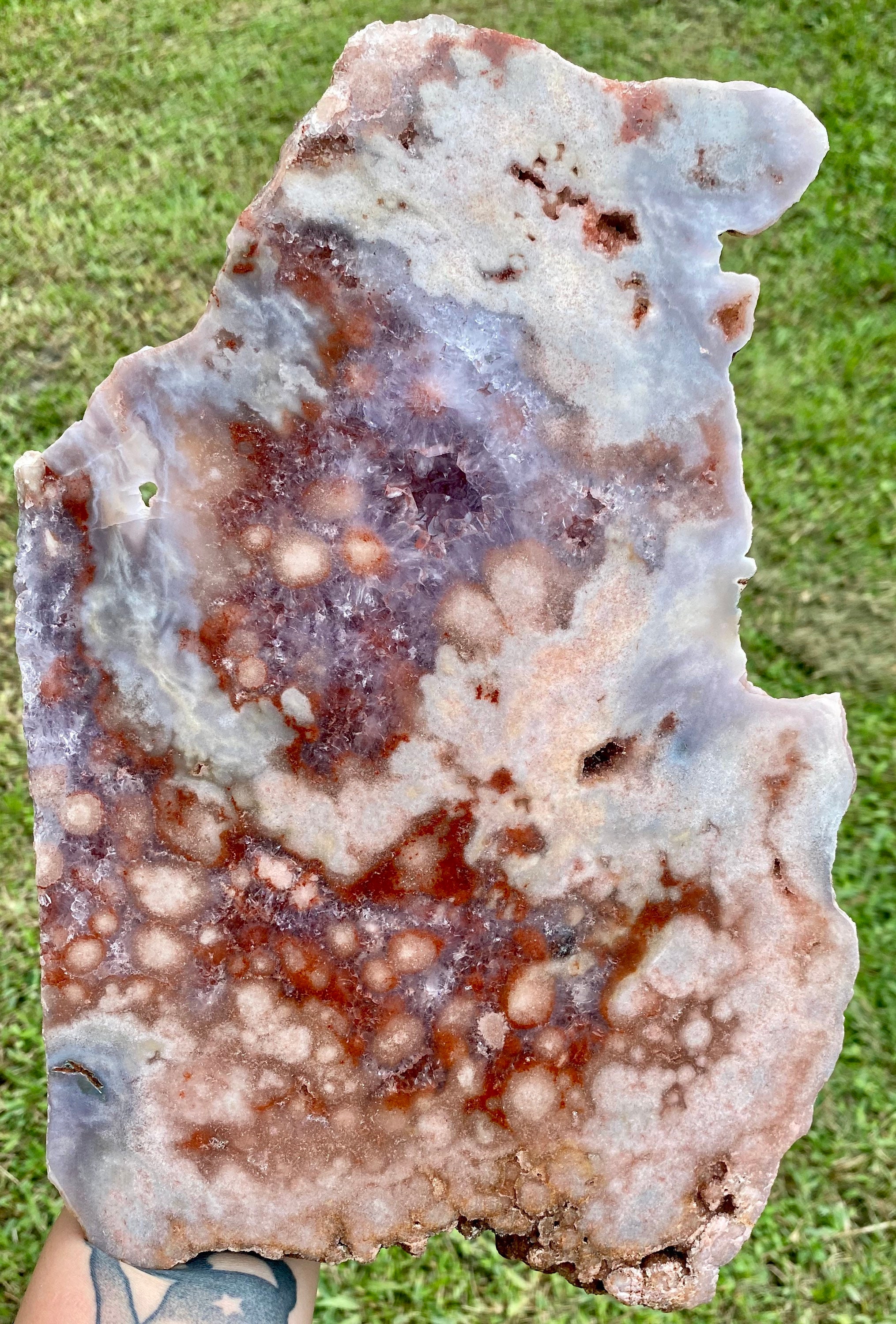 Pink Amethyst Crystal Slab Pink Amethyst Crystal Slab Pink | Etsy